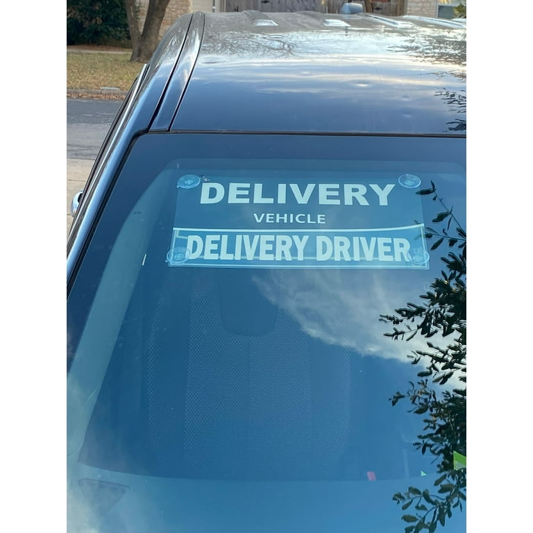 Delivery Driver Essentials Flex Delivery Driver Car Magnet Signs 2-Pack ...