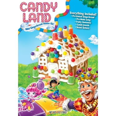 M&M's Ready-to-Decorate Gingerbread Stadium Cookie Kit, 1 Kit, 23.8 ...