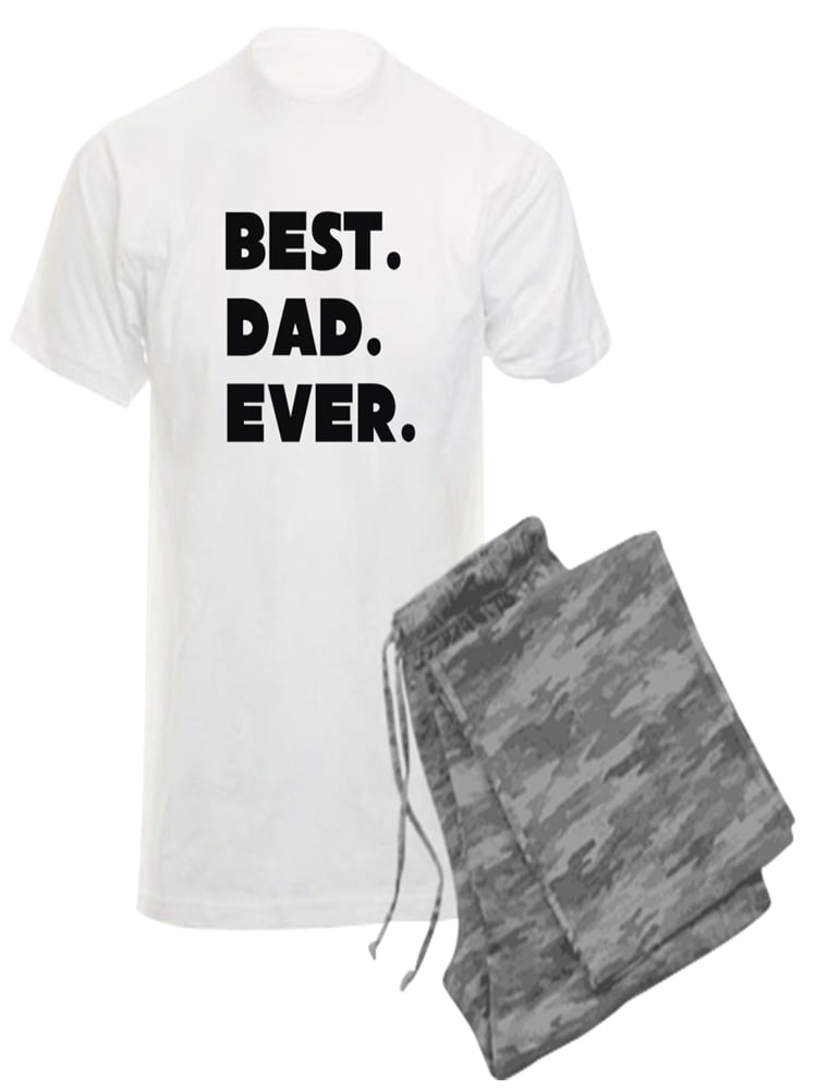 CafePress - Best Dad Ever Pajamas - Men's Light Pajamas - Walmart.com