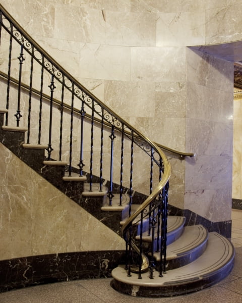 Print: Staircase, National Archives, St. Louis, Missouri, 2009 ...