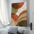 Abstract Shapes Posters Wall Art Painting Canvas Gift Living Room ...