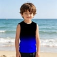 CONZONE Child Kids Boys Tee Shirts Solid Color Crew Neck Sleeveless ...