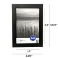 Mainstays – 4x6 Picture Frame – Black Gallery Linear Program Tabletop ...