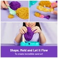 Kinetic Sand Mermaid Crystal Treasure Shimmer Playset with Tools and ...