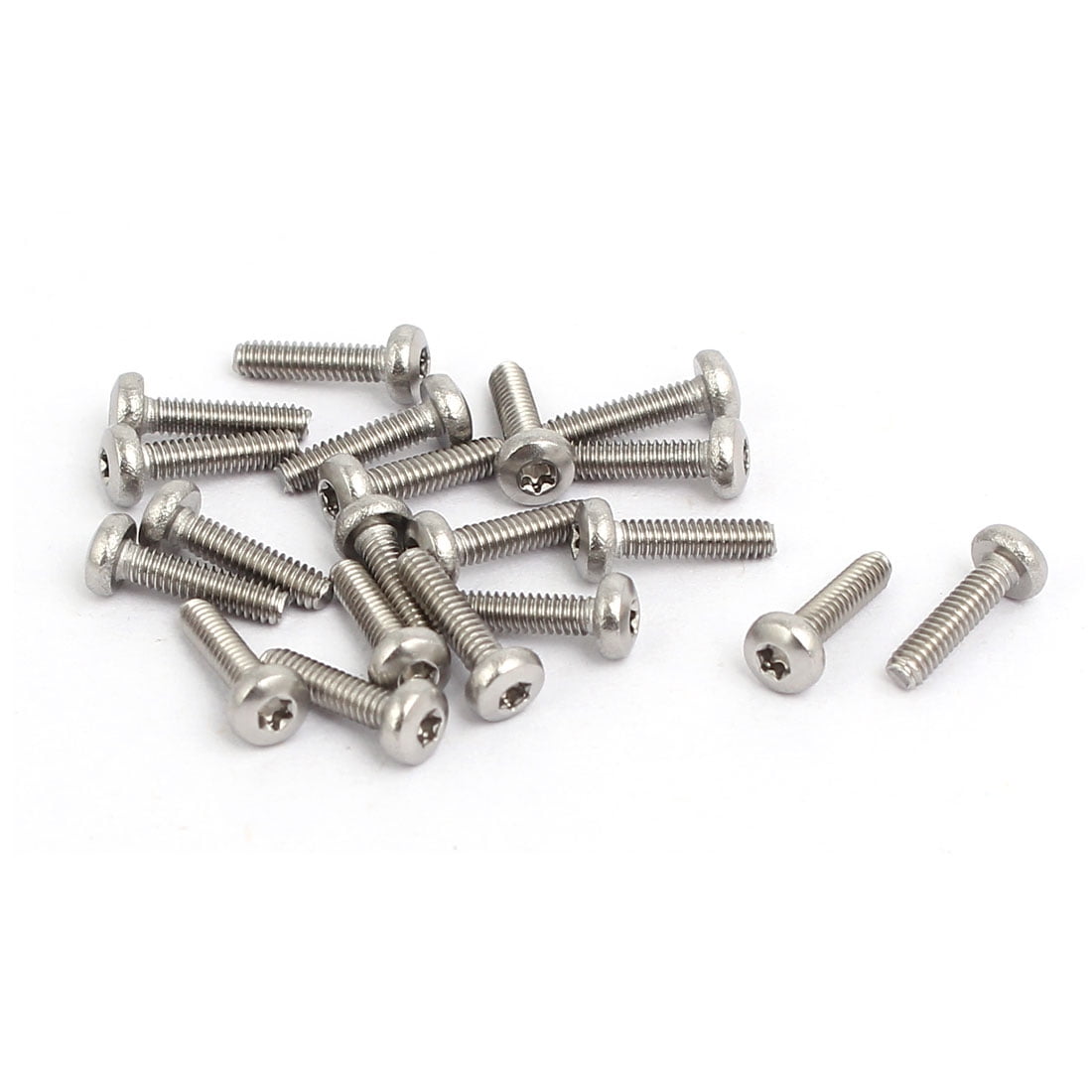 Tornillos sujetadores Torx tornillos de cabeza plana M2 x 8 mm de acero ...