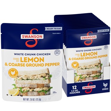 Swanson Original White Chunk Fully Cooked Chicken, Ready To Eat, Simple ...