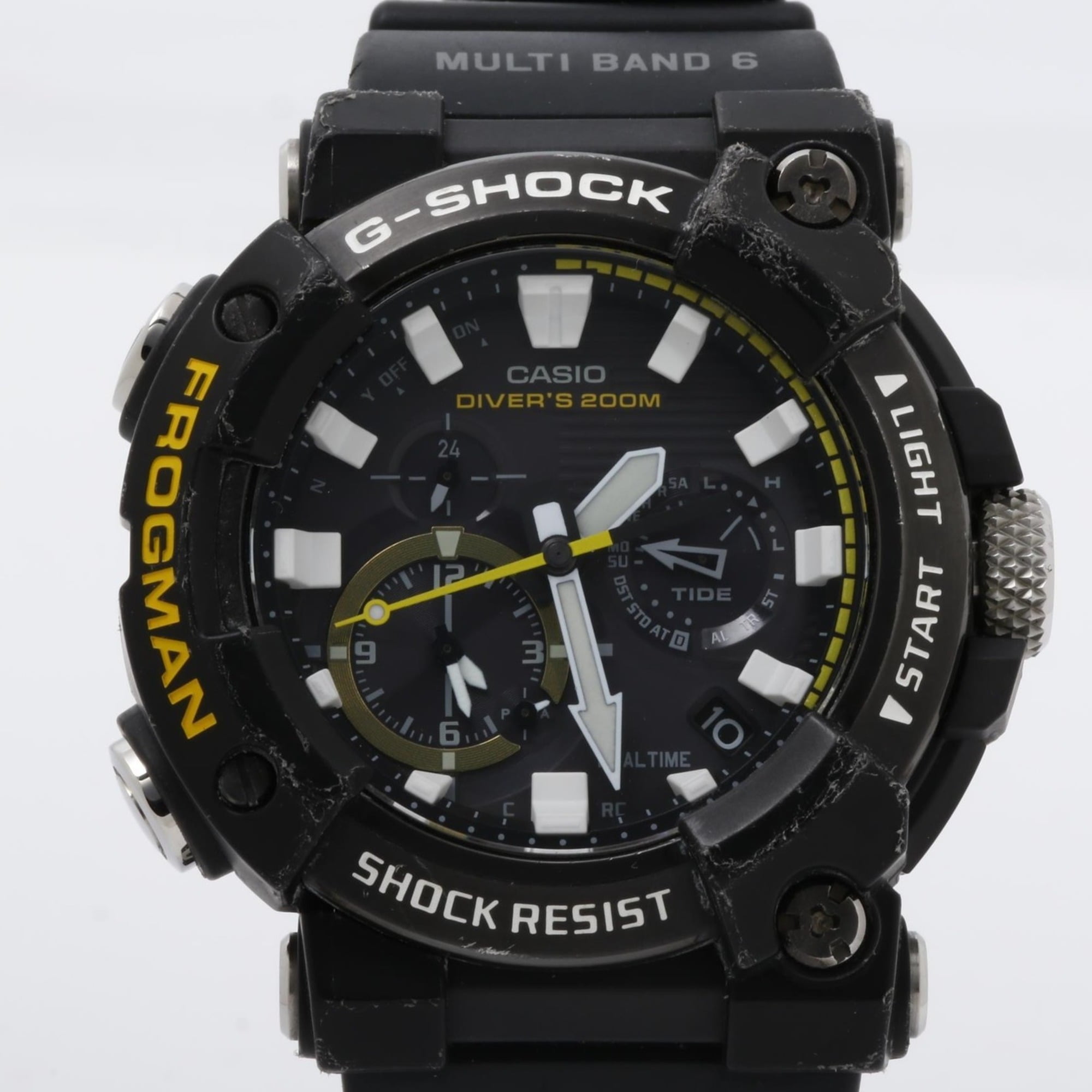 Pre-Owned CASIO G-SHOCK MASTER OF G SEA FROGMAN GWFA10001AJF Men's ...