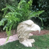 Homestyles Antique White American Eagle Muggly Mascot Animal Statue ...