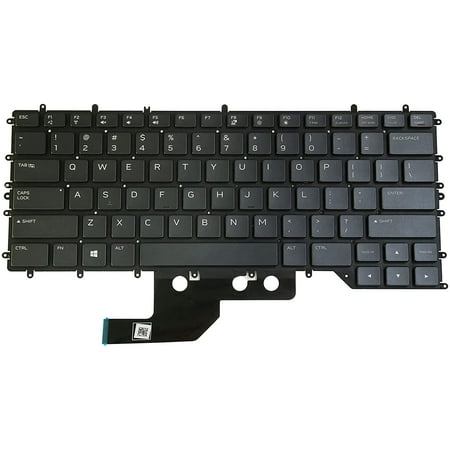 AUTENS Replacement US Keyboard for Dell Alienware M15 R2 2019 Year ...