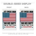 Trump 2024 Garden Flags For Election Outside Take America Back With