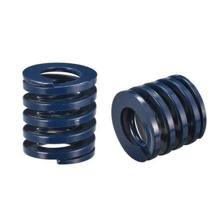 Die Spring, 2 Pack 40mm OD 40mm Long Spiral Stamping Light Load ...