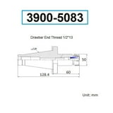 Hhip No 30 NMTB ER-32 Collet Chuck-Drawbar End 3900-5083 - Walmart.com