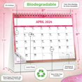 Ecoearth 12 Month Calendar For 2024 Creative 8x6 Standing Desk