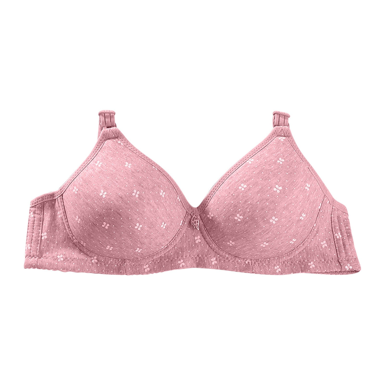 Sanbonepd Front Closure Bra for Women Comfort Wireless Full Coverage ...