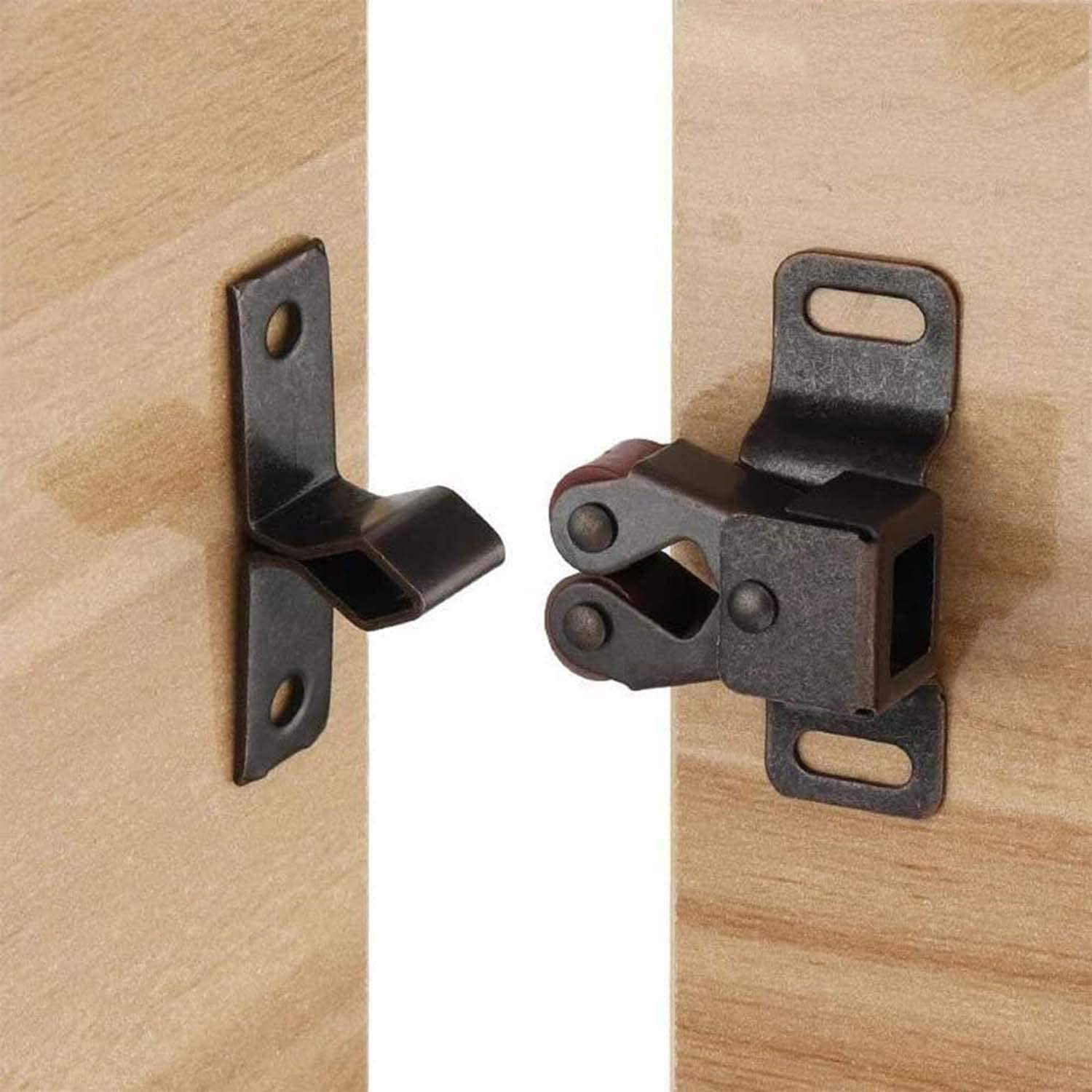 Pestillo de rodillo doble de 12 piezas, pestillos de pestillo de ...