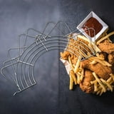 Oil Drain Rack Semi-circle Foldable Multi-purpose Rustproof Non-Stick ...