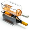 Lexi Home Refrigerator Acrylic Wine Bottle Holder - Walmart.com