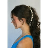 Zumma Non-Damaging Banana Comb for Women, Pearl - Walmart.com
