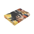 Dragon Ball Throw Blanket Kids Plush Blanket Ultra-Soft Micro Flannel ...