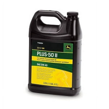 John Deere Plus-50 II CJ-4 Diesel Motor Oil 15W-40 5 Gallon Bucket ...