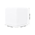 30cm LED Cube Stool – RGBW, 16 Colors, Remote Control, IP54 ...