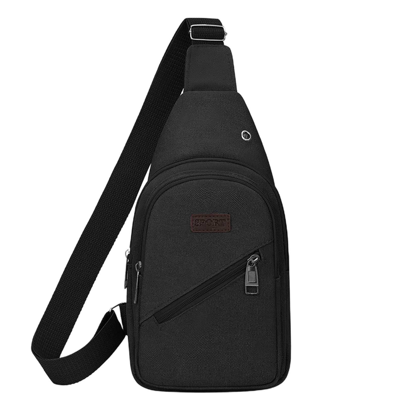 Click here for Topllc Casual Sling Bag For Men  Canvas Solid Colo... prices