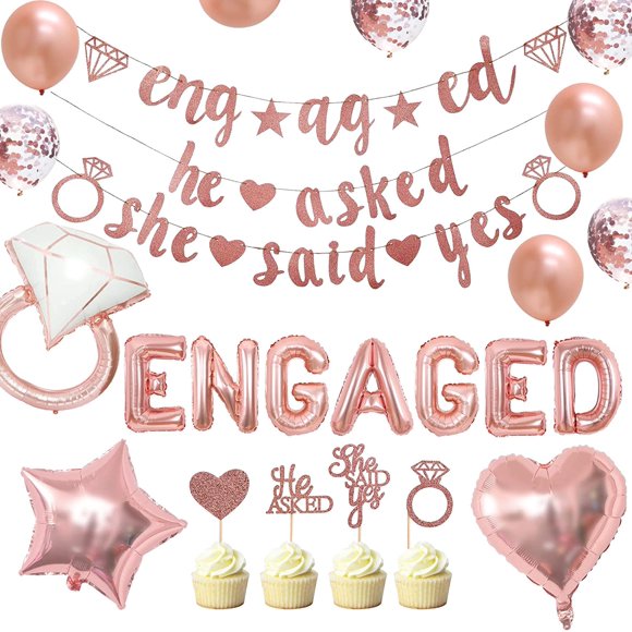 She Said Yes Balloons