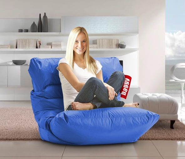 Puff Baggy Convex Azul Rey 90 cm x 64 cm x 65 cm Baggy Puff Baggy ...