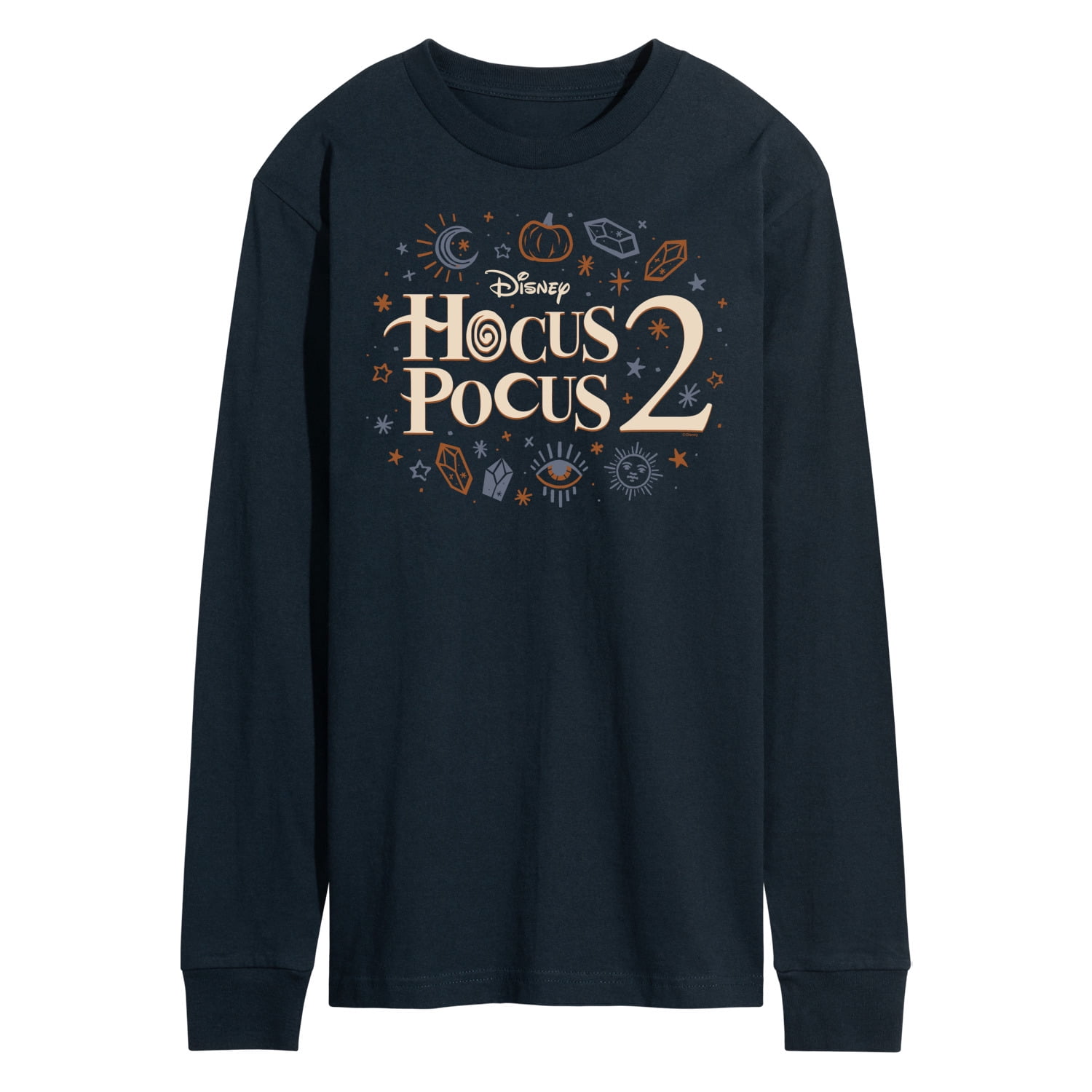 Hocus Pocus 2 - Logo With Icons - Men's Long Sleeve T-Shirt - Walmart.com