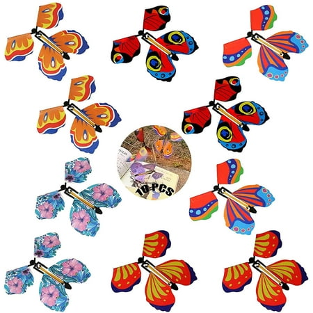 Magic Flying Butterfly 10 Pieces Magic Butterfly Flying Butterfly Set ...