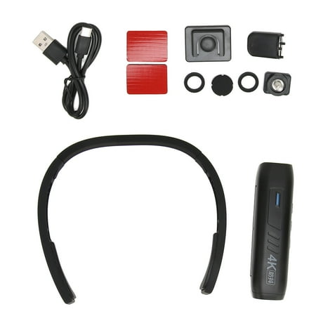 4K Head Mounted Camera, Headband Camcorder Hands Off AS05 For Recording ...