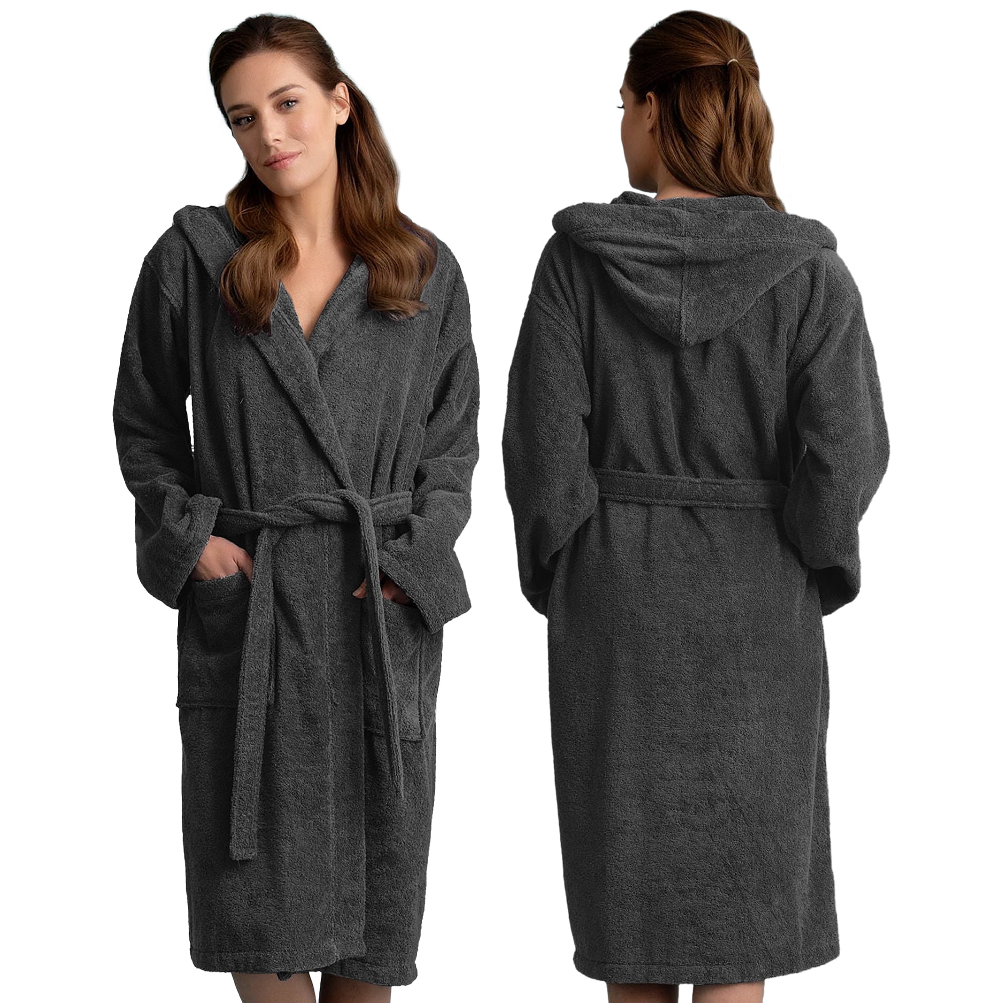 Click here for Canadian Linen Terry Women Cloth Warm Bathrobe Cot... prices