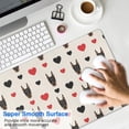 31.5x11.8 Inch Gaming Mouse Pad, Non-Slip Stitched Rubber Desk Mat for ...