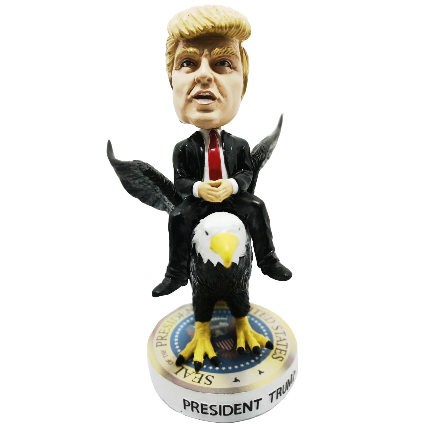 Limited Edition Donald Trump Riding Eagle Bobblehead Figure - Walmart.com