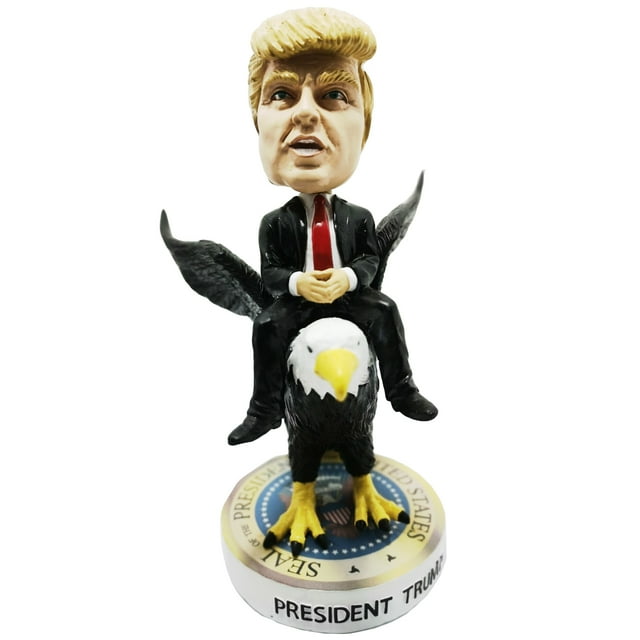 Limited Edition Donald Trump Riding Eagle Bobblehead Figure - Walmart.com