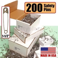 Allary Safety Pins 100/Pkg-Assorted Sizes - Walmart.com
