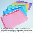 Ultimate Office PocketFile™ Clear Poly Document Folder Project Pockets ...