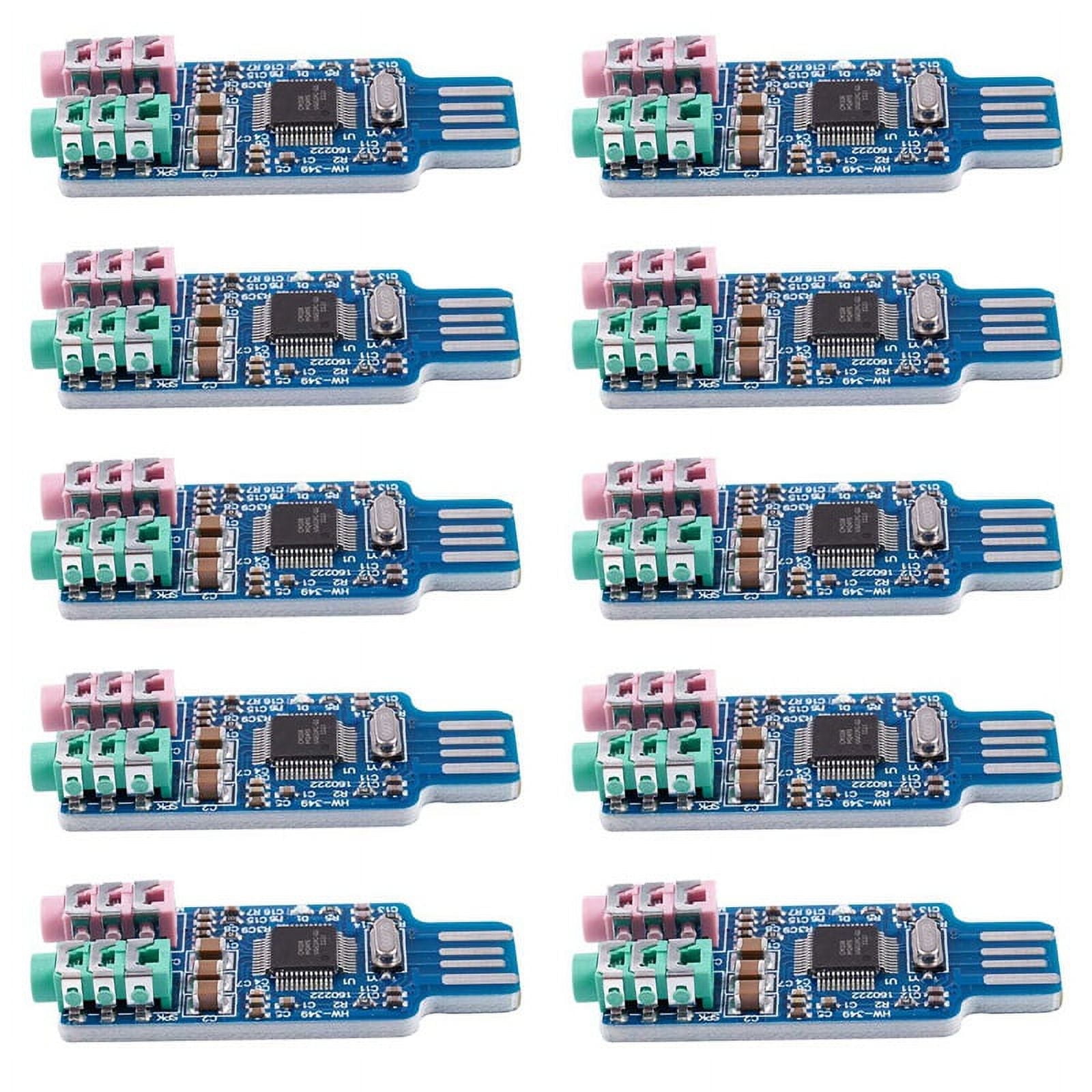 Controlador de tarjeta de sonido USB CM108 (10 unidades) | Walmart en línea