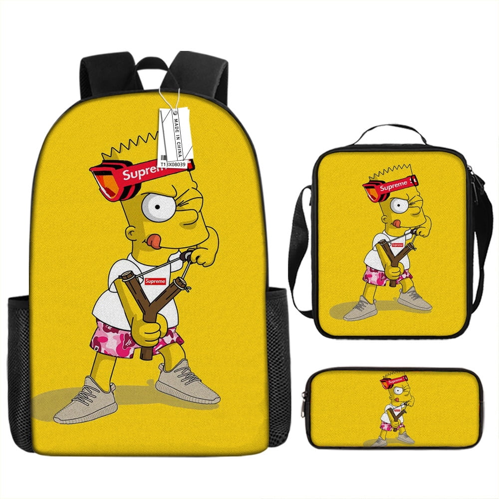 Click here for The Simpsons Cartoon School Bag  Student Backpack... prices