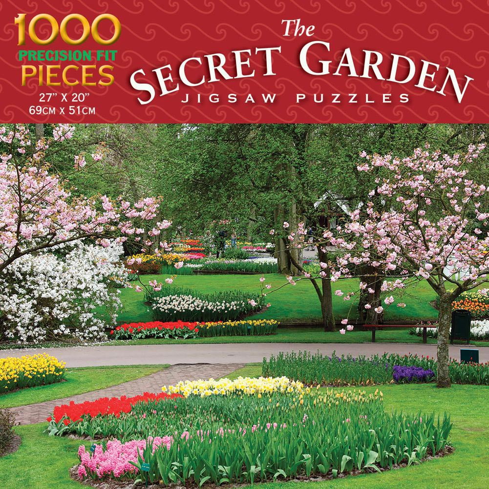 Spring Garden 1000 Piece Puzzle, Gardens by Luv-It Puzzles - Walmart.com