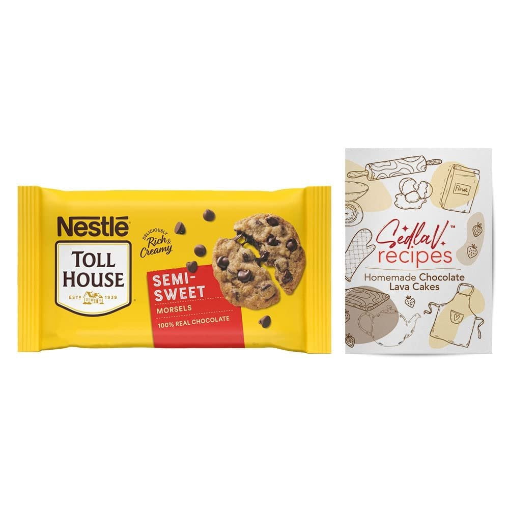 NESTLE TOLL HOUSE Semi-Sweet Real Chocolate Chips, Chocolate Chip ...