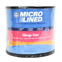 DVC Micro Lined Shop Vac 5 6 and 8 Gallon Cartridge Filter 90304 ...