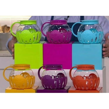 Ecolution Original Microwave Micro-Pop Popcorn Popper, Borosilicate ...