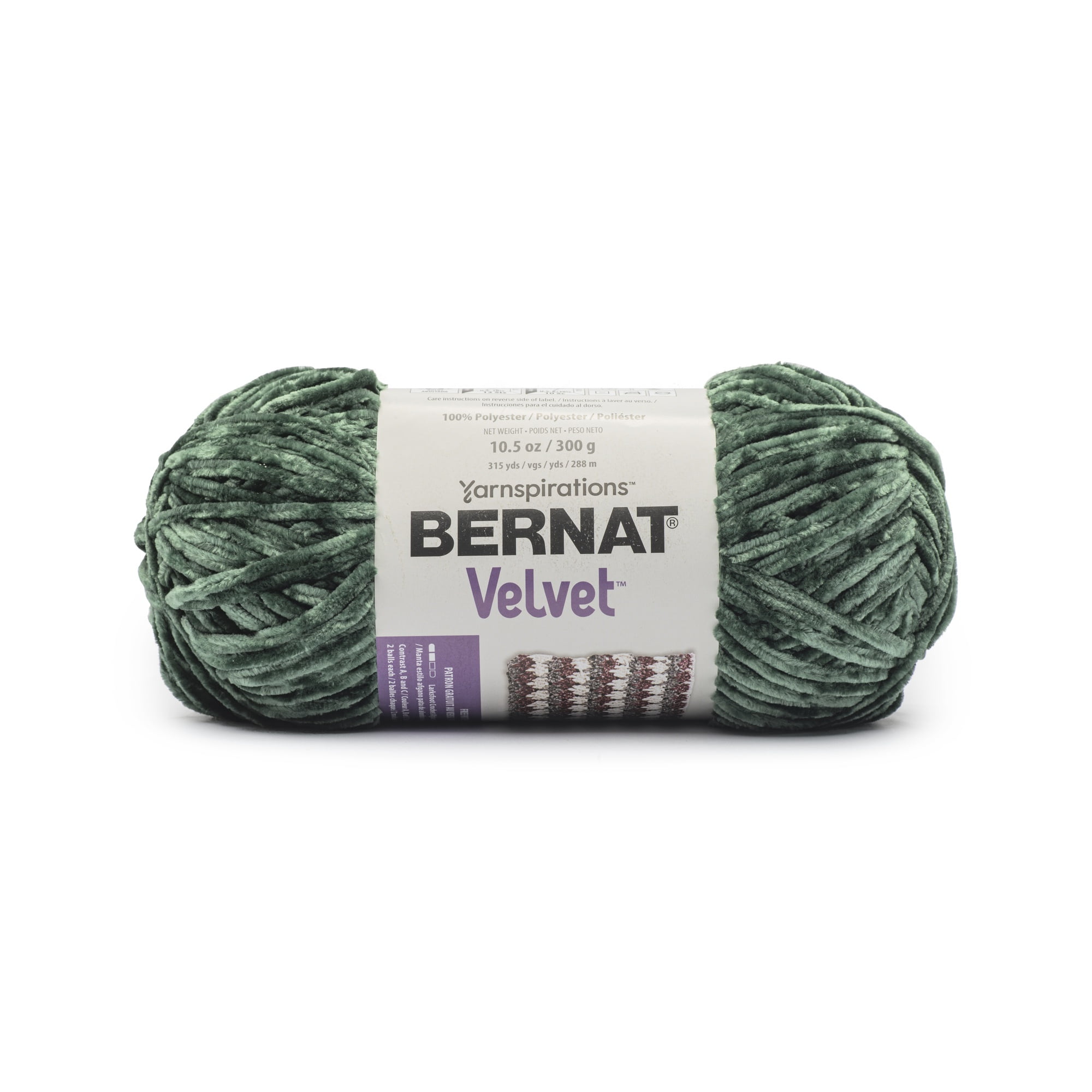 Click here for Bernat Velvet #5 Bulky Polyester Yarn  Pine 10.5oz... prices