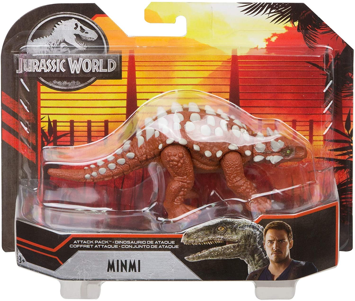 Jurassic World Minmi MATTEL 455 | Bodega Aurrera en línea