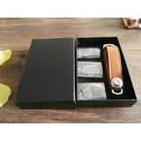 Compact Key Chain Organizer With Leather Strap, Smart Key Ring Holds 8 ...