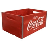 Leigh Country Wooden Red Coca-Cola Crate, Large - Walmart.com
