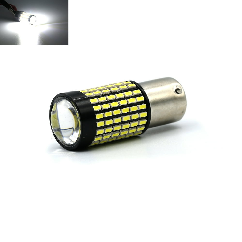 1157 White 50W High Power 3014 Chip LED Projector Turn Signal/Brake ...