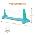 Syncfun Inflatable Pool Game Set with Volleyball Net & Basketball Hoops ...