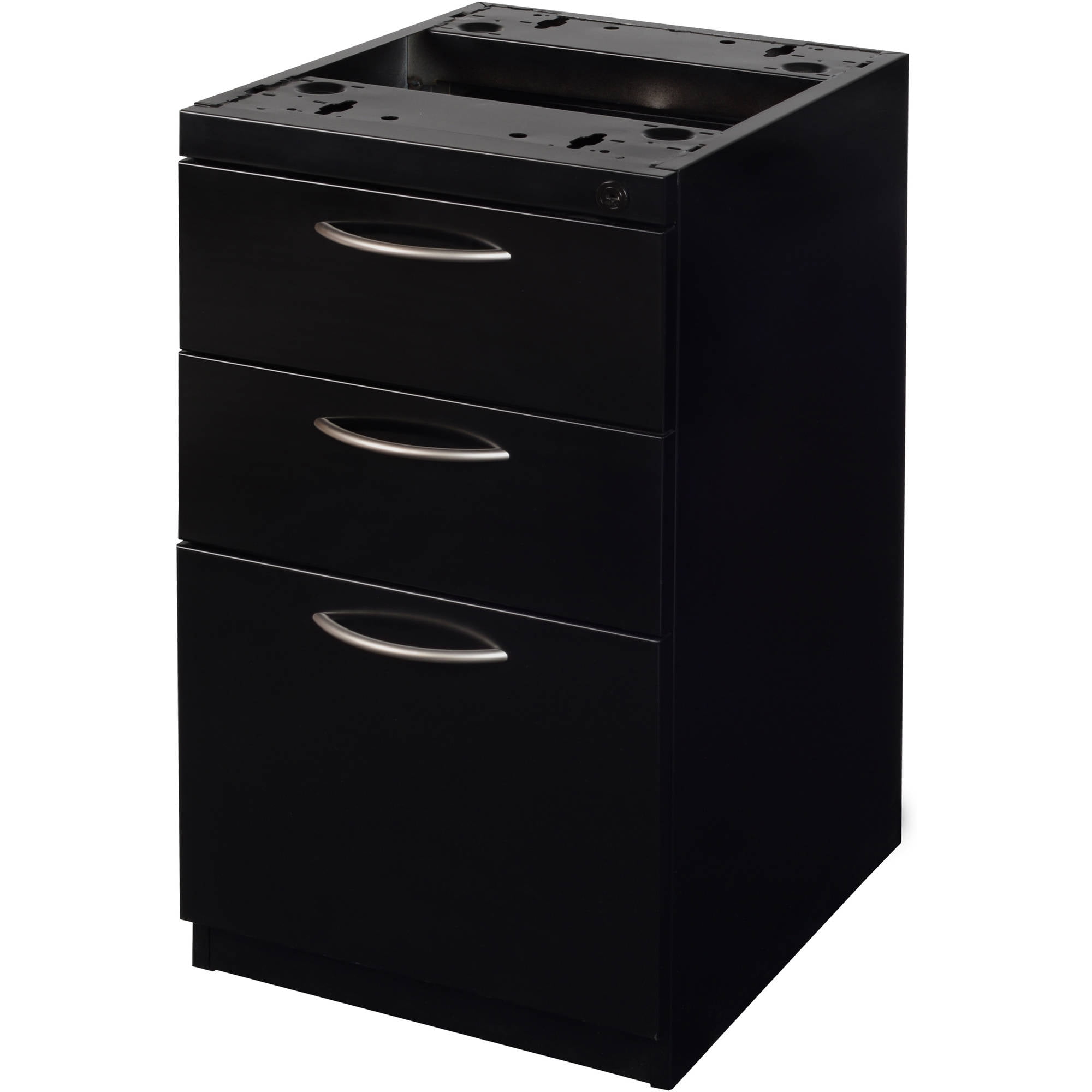 Regency Fusion Box Box File Pedestal, Black - Walmart.com